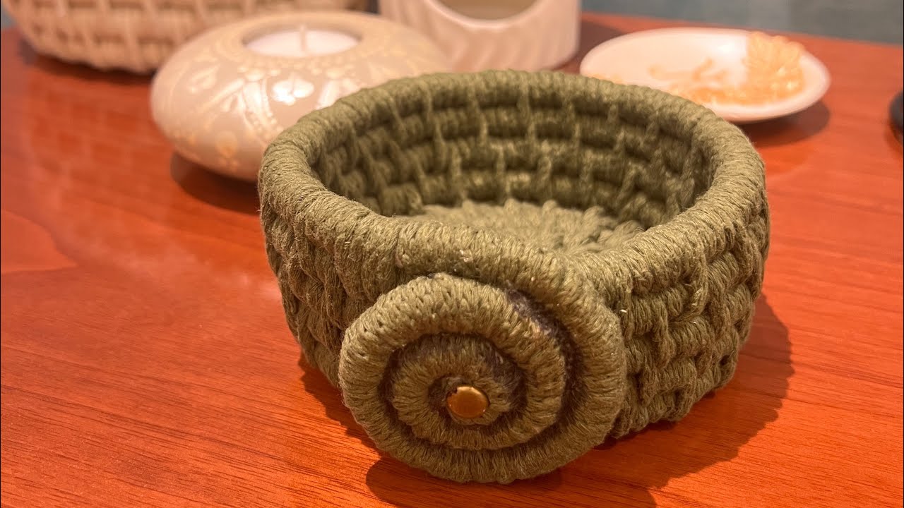 How I make my Baskets Easy Instructional Video - YouTube