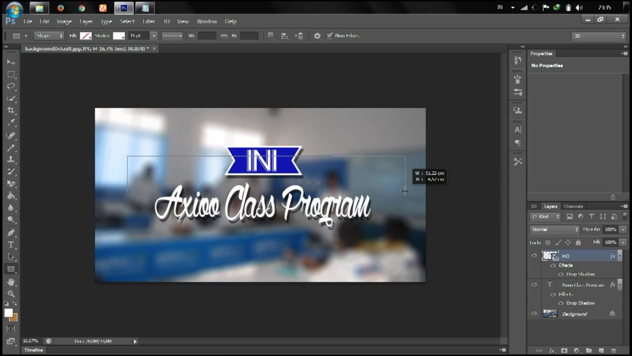 Tutorial membuat logo ini talkshow by.PS CS6 - YouTube