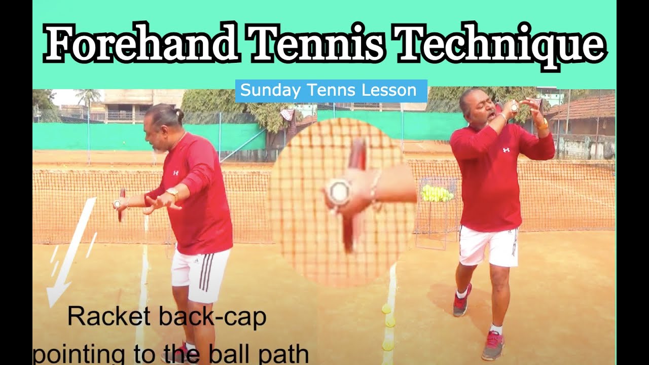 Forehand Tennis Technique - YouTube