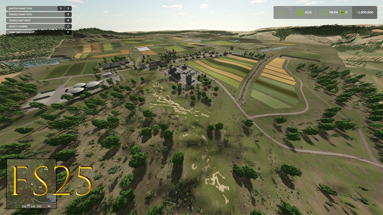 FS25 Zielonka Map Tour - YouTube