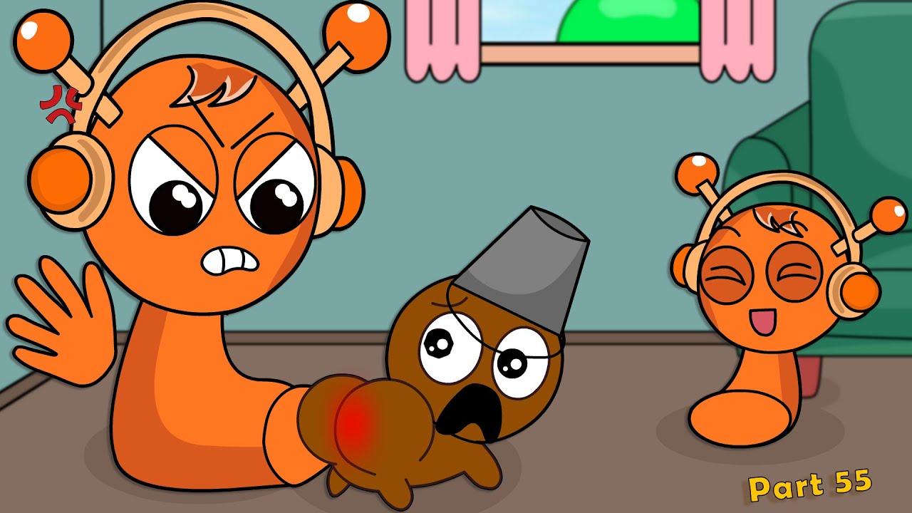 Sprunki Oren Dad Is Angry ~ Part 55 | Sprunki Funny Animation - YouTube