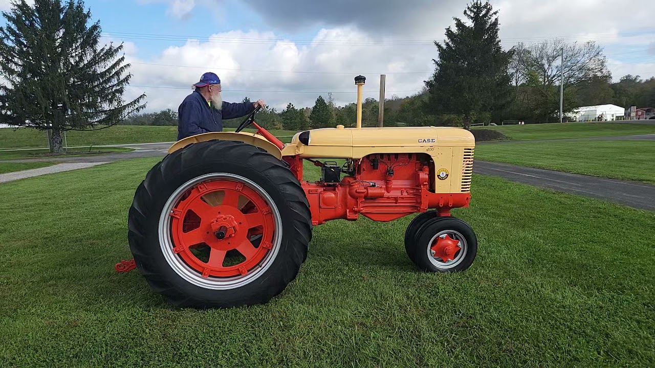 Case 400 Row Crop Tractor, Model 411 - YouTube