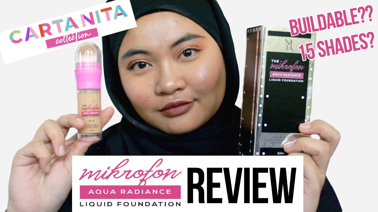 The Mikrofon Liquid Foundation | NITA Cosmetics | Try-on Test 🎙💁🏻‍♀️ ...