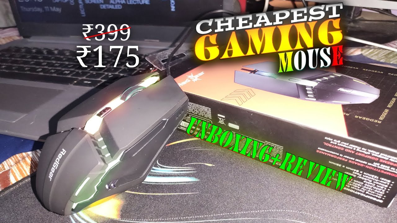 Cheapest Gaming Mouse on Amazon with 2400DPI Unboxing & Review | Best ...
