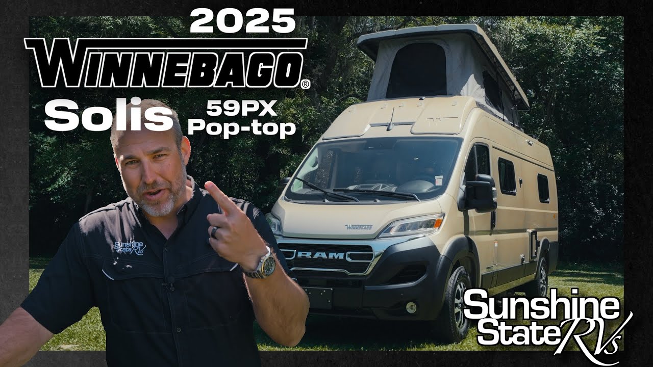 2025 Winnebago Solis 59PX Pop-Top Class B RV | RAM ProMaster Chassis ...