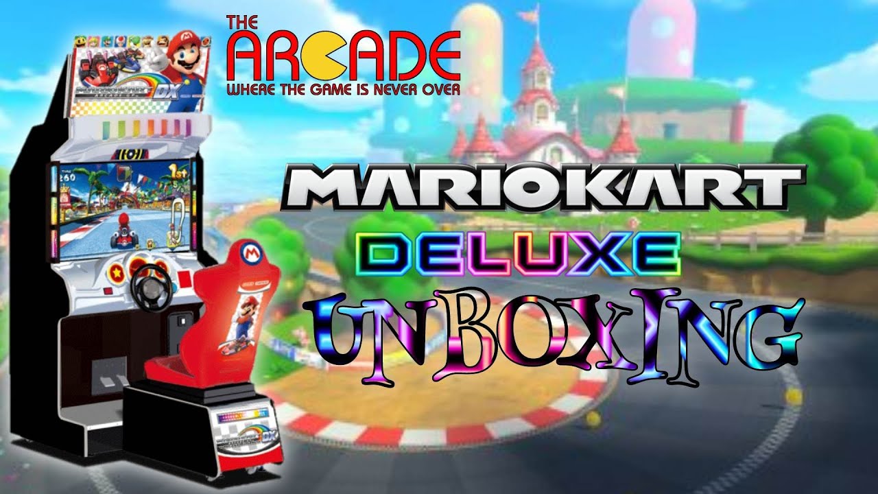 Mario Kart Deluxe Unboxing And Gameplay At The New Arcade In Wichita ...