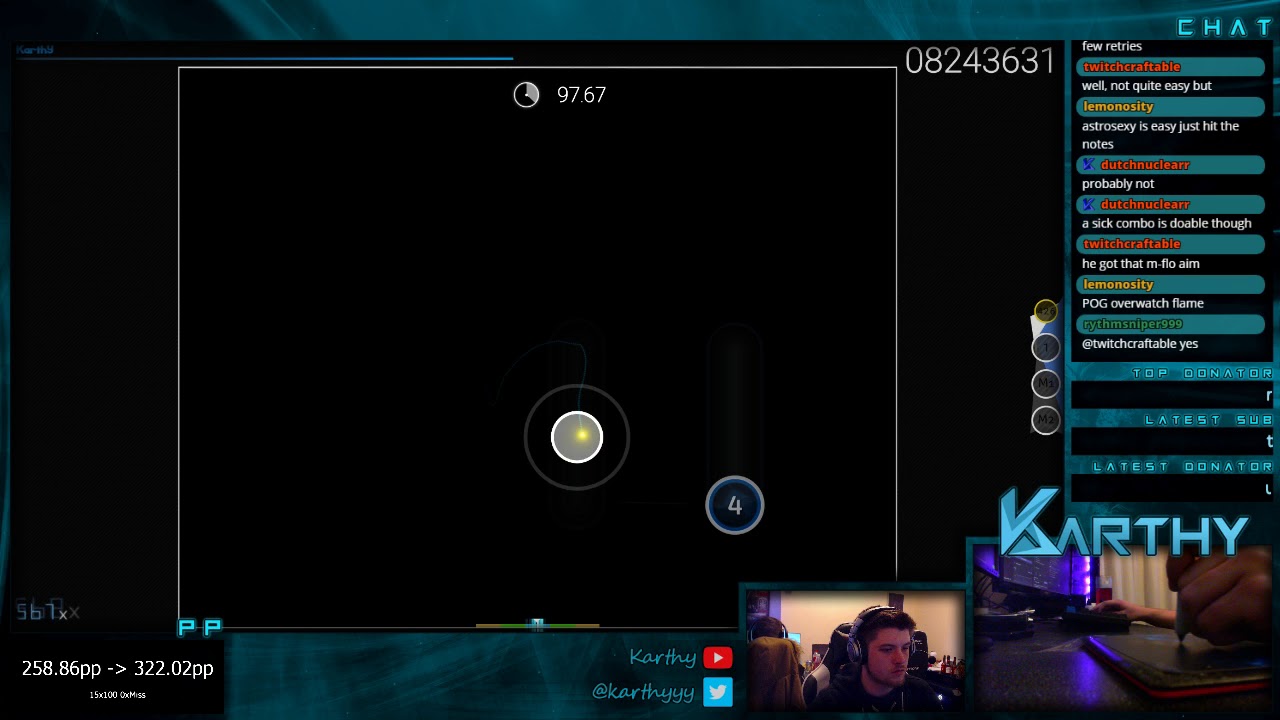 osu! | Karthy | m-flo loves CHEMISTRY - Astrosexy [Sexy] +HD,HR 97.72% ...