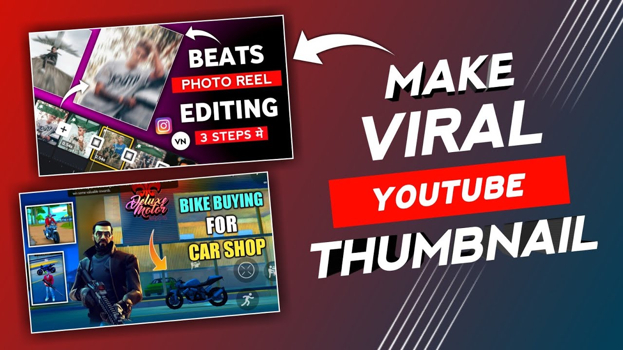 How to Make Viral Thumbnail For YouTube Videos | YouTube Thumbnail ...