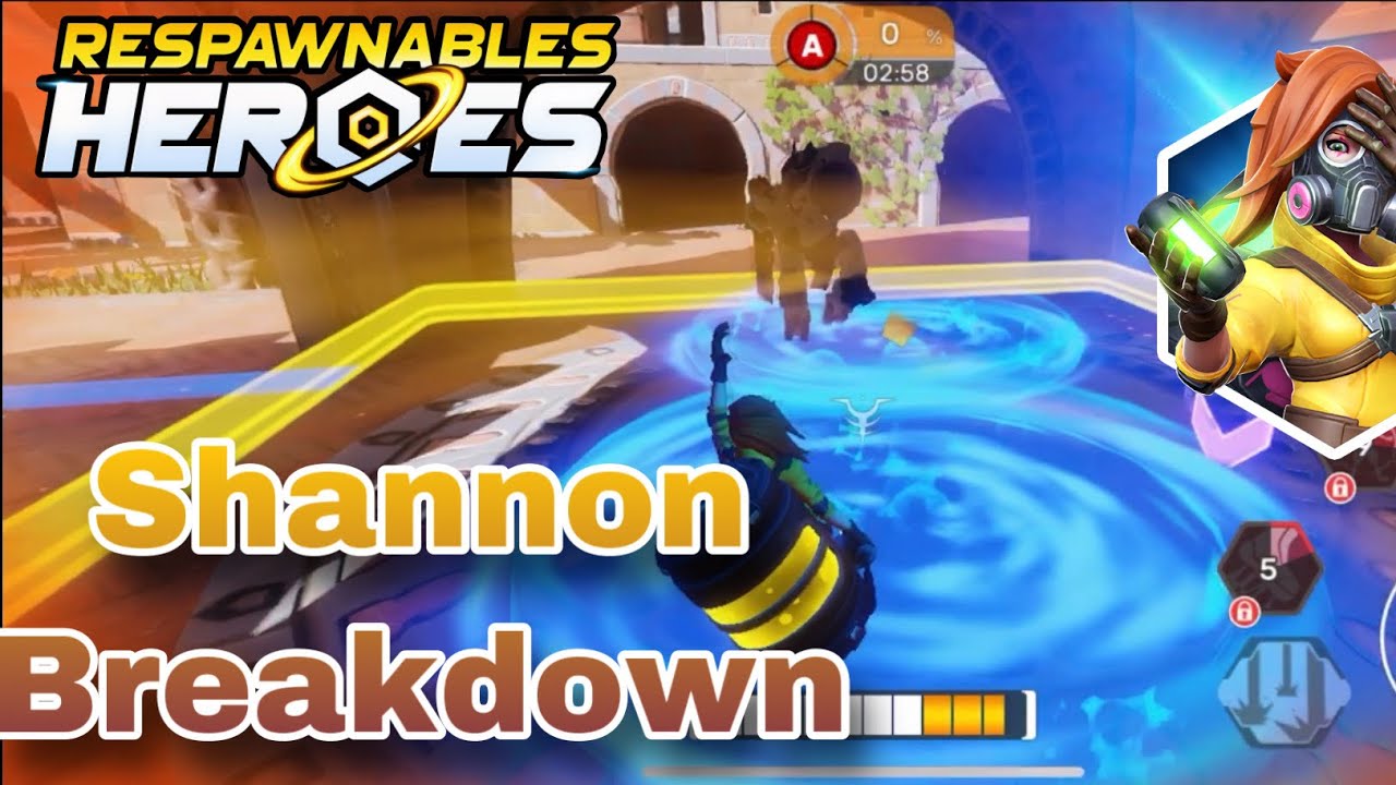 Character breakdown: prof. Shannon RESPAWNABLES HEROES - YouTube