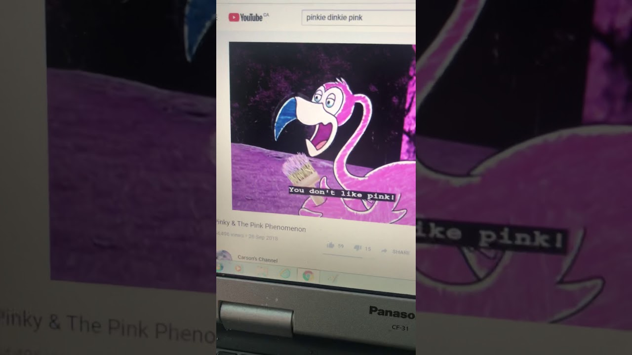 Pinkie Donkie doo pinky flamingo crying - YouTube