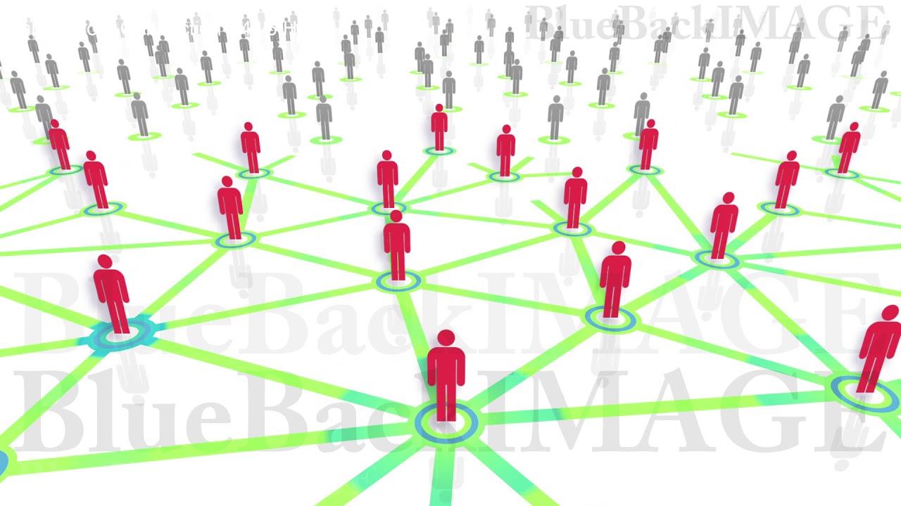 Stock Footage SNS social networking service business Social Network ...