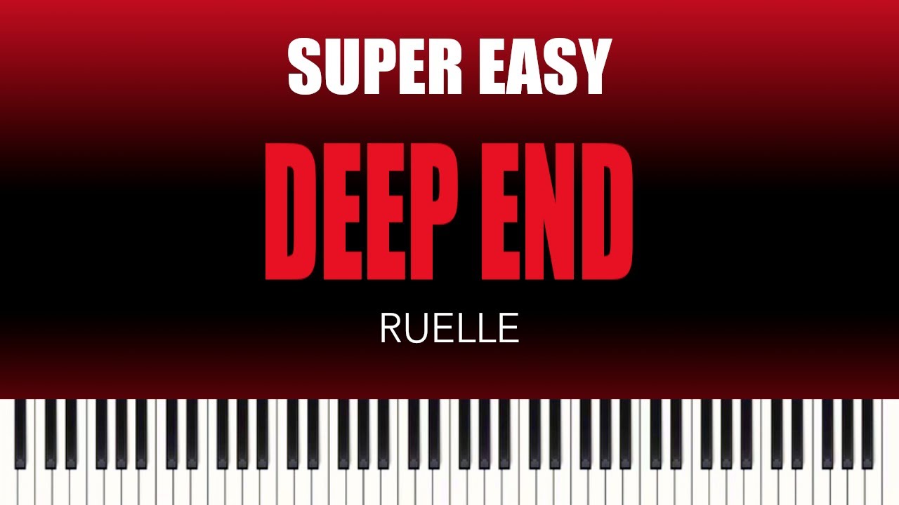 Ruelle – Deep End | SUPER EASY Piano Cover - YouTube