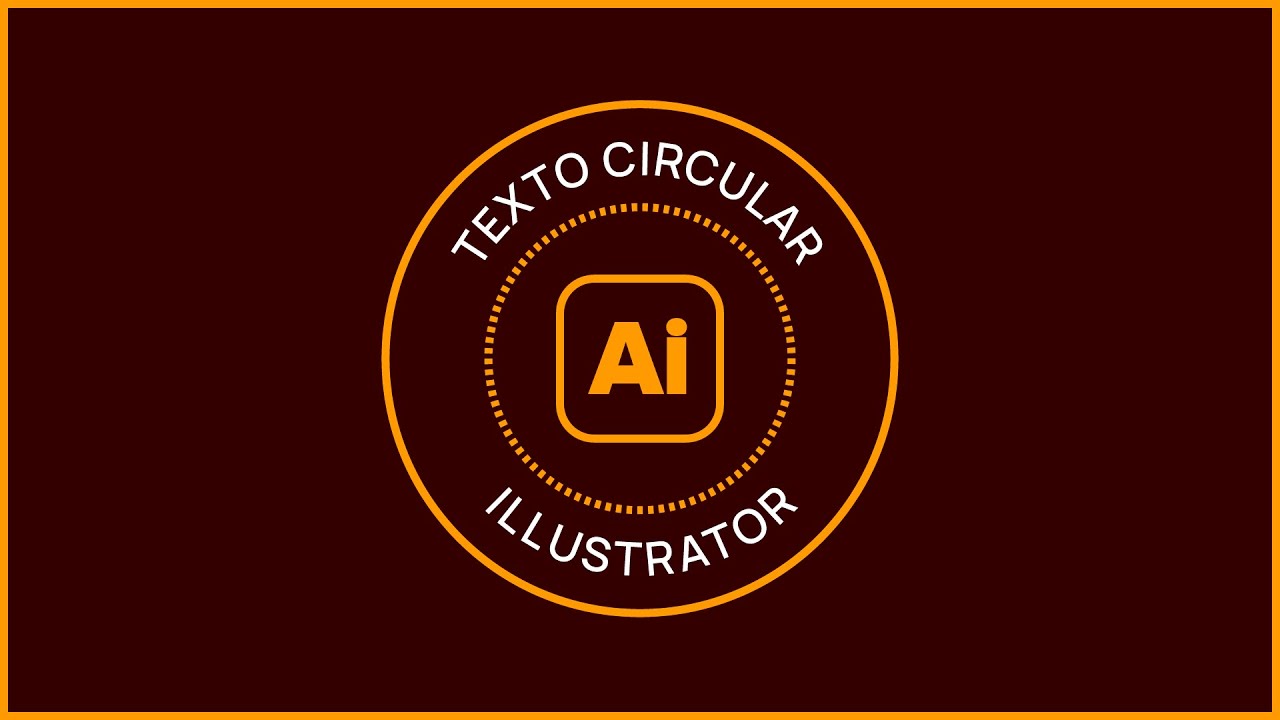 Texto Circular no Illustrator - Jeito certo (Atualizado 2023) - YouTube