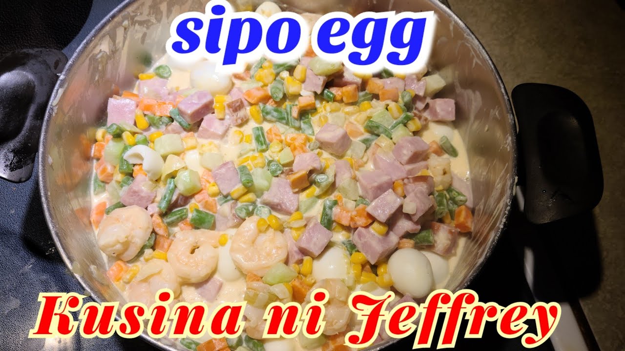 sipo egg | veggies | creamy kapampangan dish | Chef Jeffrey - YouTube
