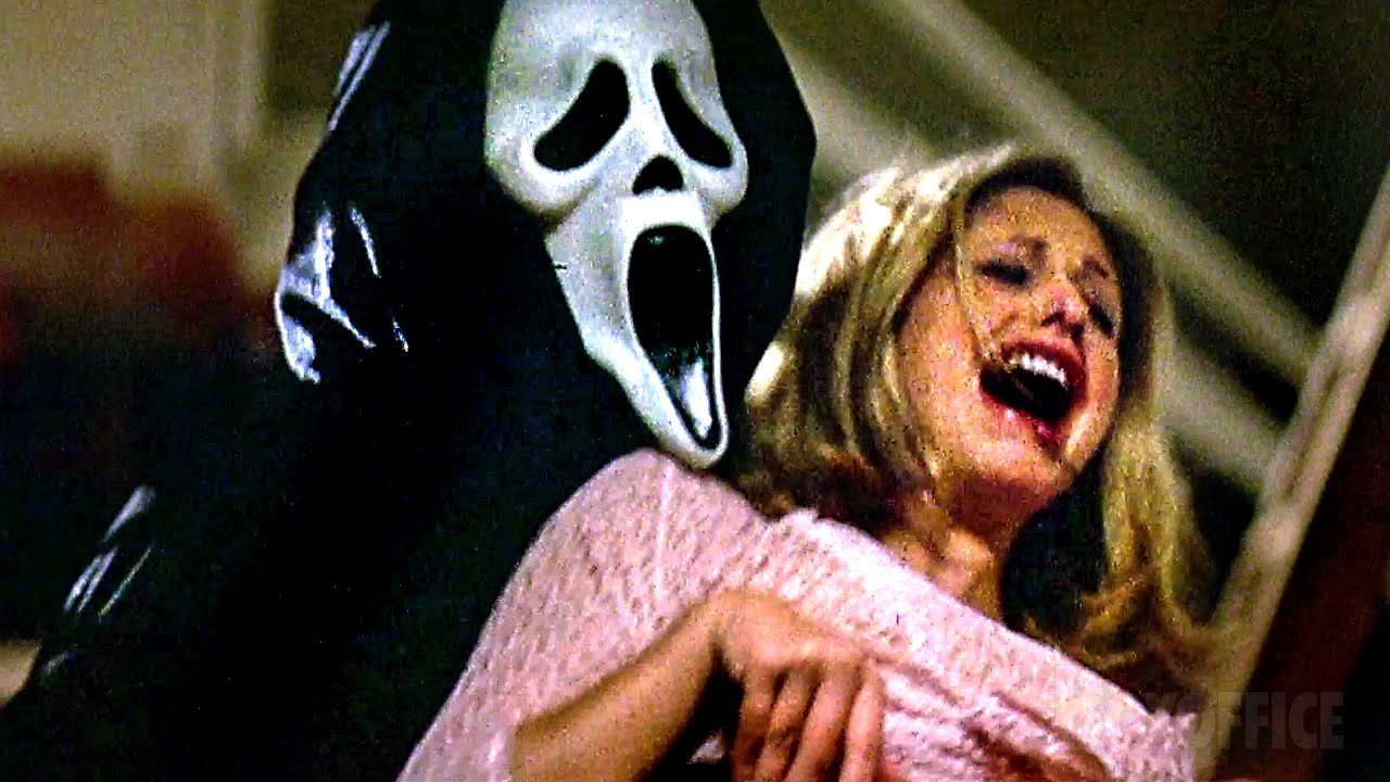 La mort iconique de Sarah Michelle Gellar | Scream 2 | Extrait VF - YouTube
