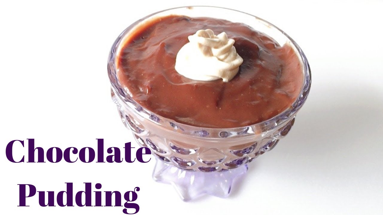 Chocolate Pudding ll Simple Pudding Recipe - YouTube