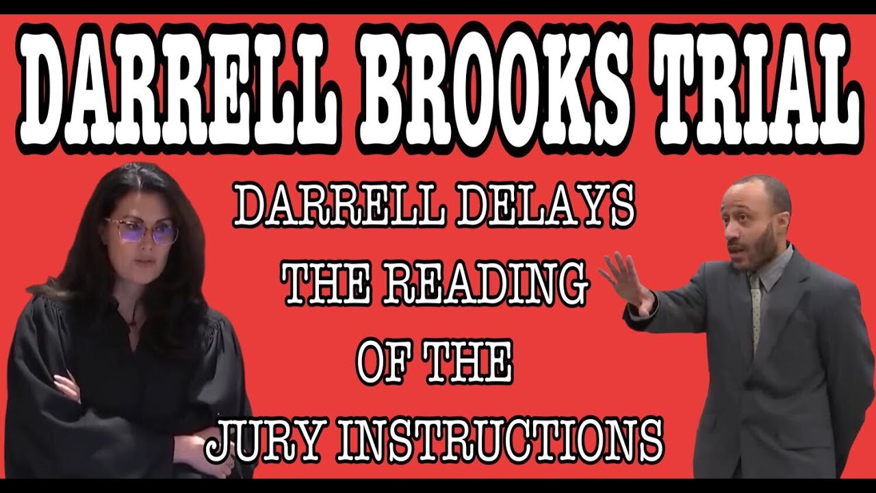 Darrell Brooks Trail : Brooks Delays the reading of the jury ...