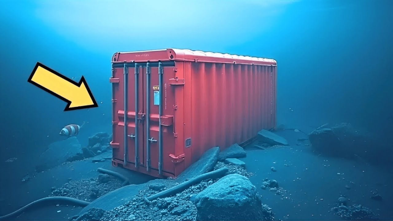 Underwater Robot Captures Sunken Container, Researchers Turn Pale When ...