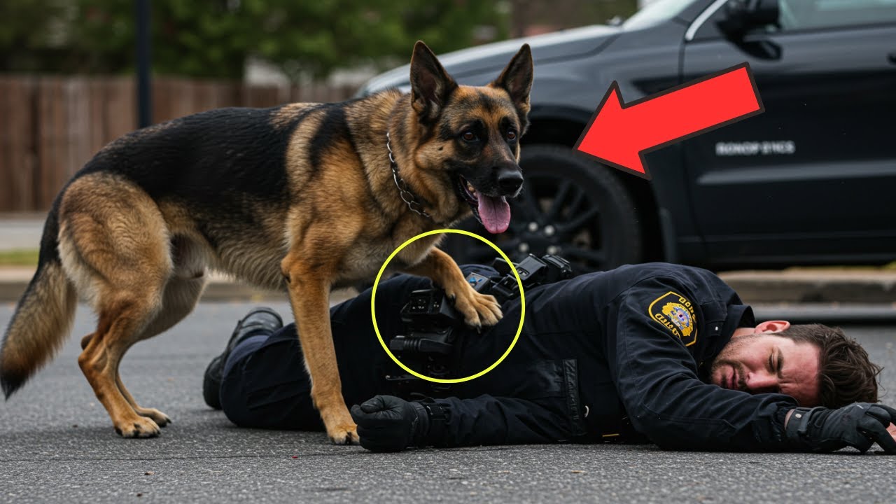 K9 Partner Saves Officer's Life in 30 Seconds!What happens next left ...