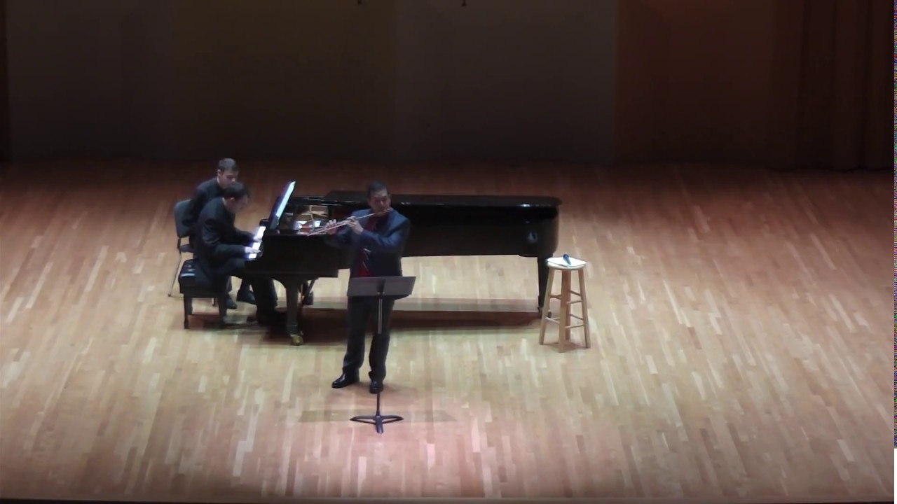 Liebermann - Sonata for Flute and Piano, Op. 23 - YouTube