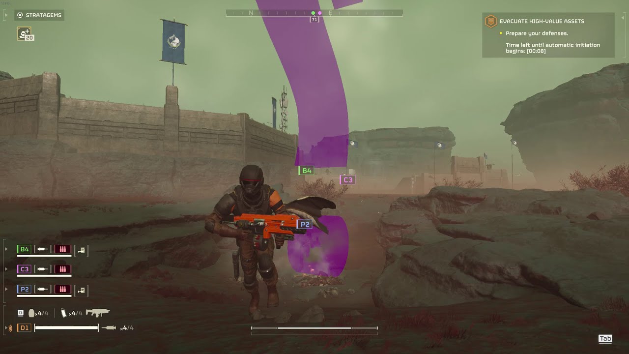 Helldivers 2 weird question mark missing texture bug - YouTube