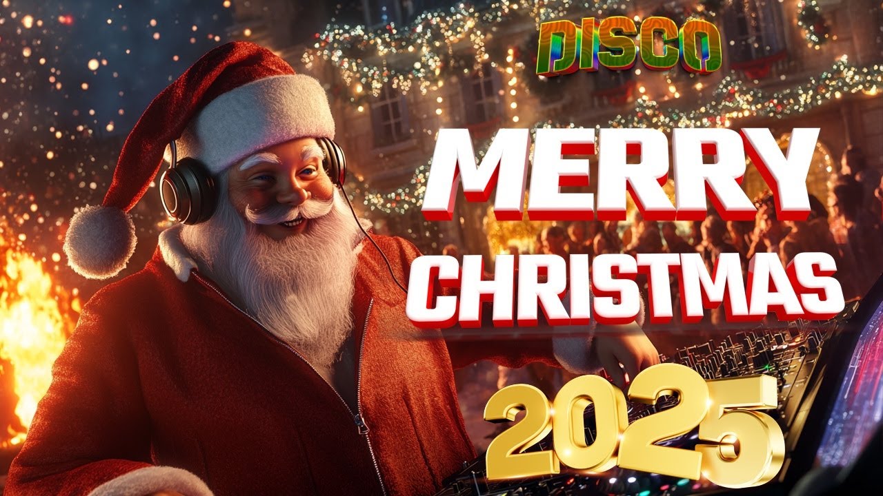 Senor Santa Claus ( Lyric ) 🌞 Christmas Songs Disco Megamix 2025 🎄 ...