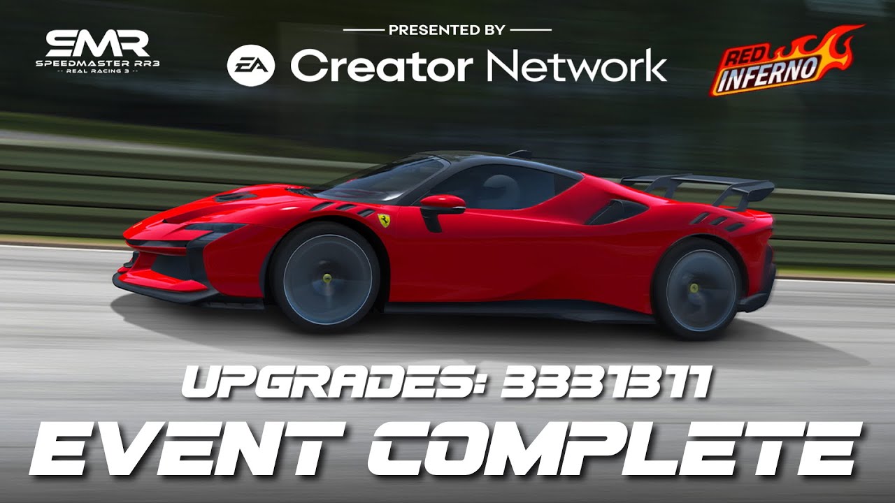 Real Racing 3 • Red Inferno • Ferrari SF90 XX Stradale • Event Complete ...