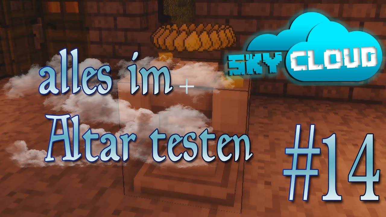 alles im Altar testen in Minecraft Sky Cloud - Aether II #14 - YouTube