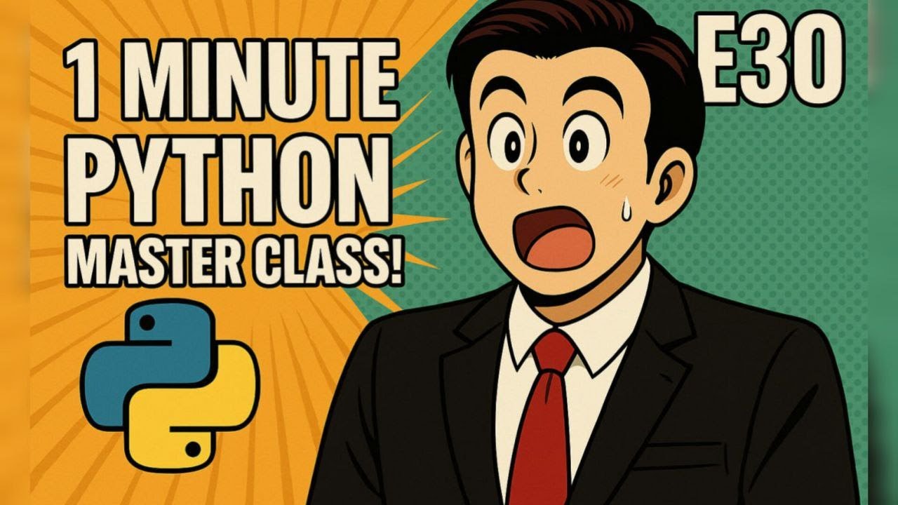 1 Minute Python Masterclass (Epidode 30: Functions with default parameters) - YouTube
