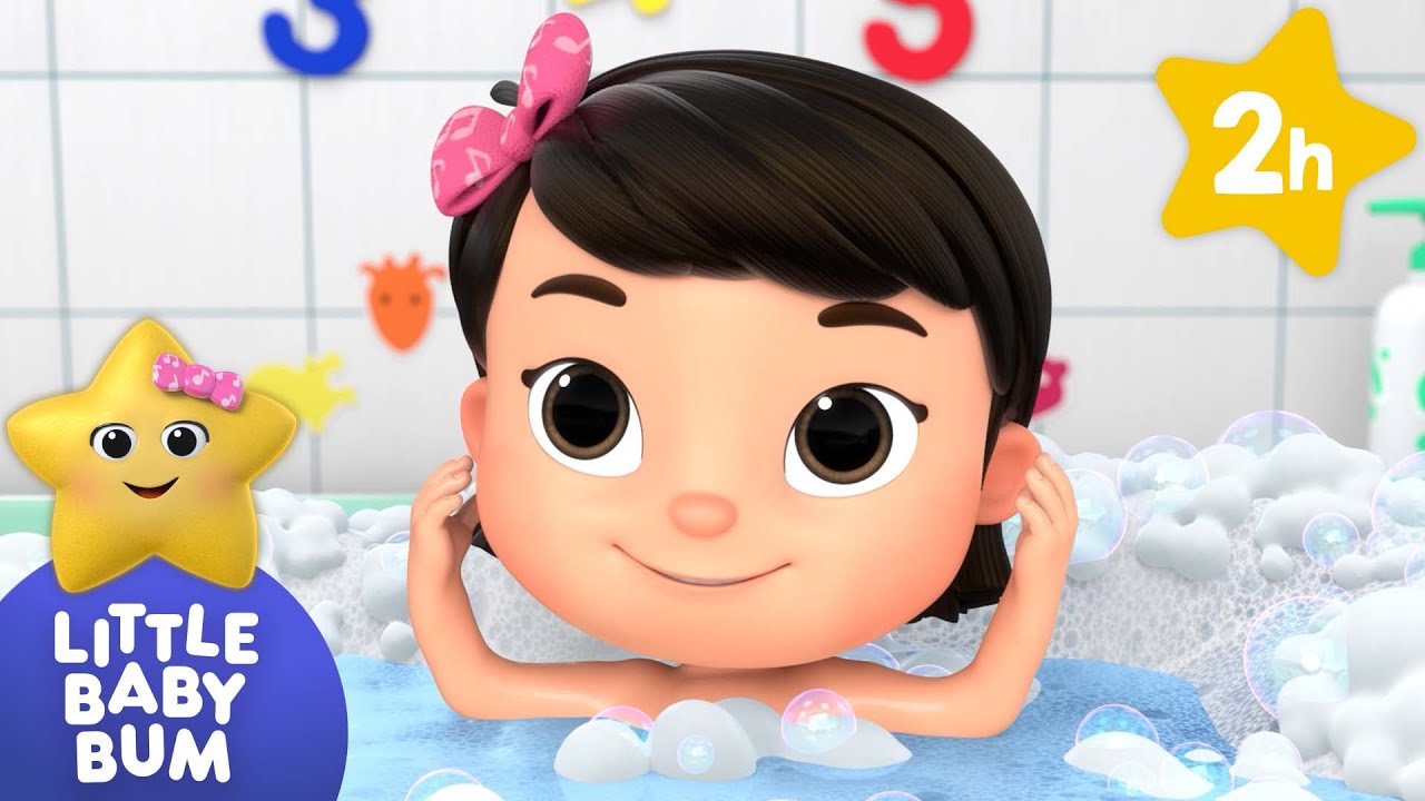 Head Shoulders Knees and Toes (Bath Song) | Little Baby Bum | Preschool ...
