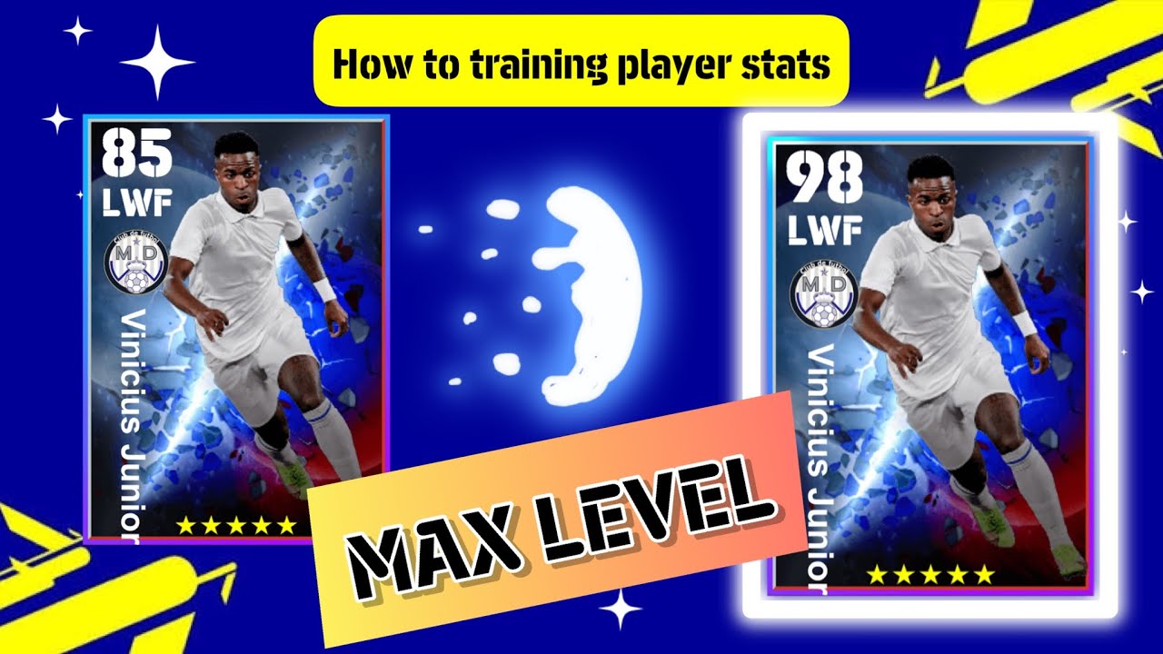 วิธีอัพค่าพลัง วินิซิอุส | How to training Vinicius jr MAX LEVEL ...