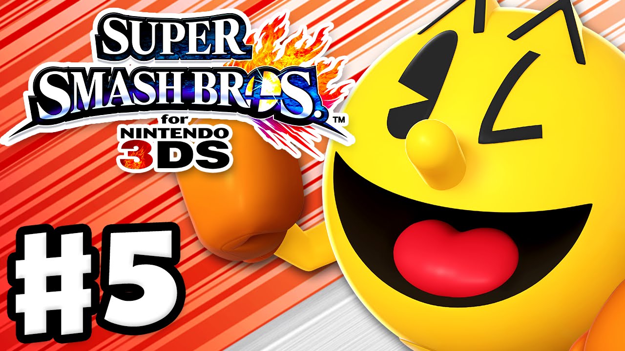Super Smash Bros. 3DS - Gameplay Walkthrough Part 5 - Pac-Man ...