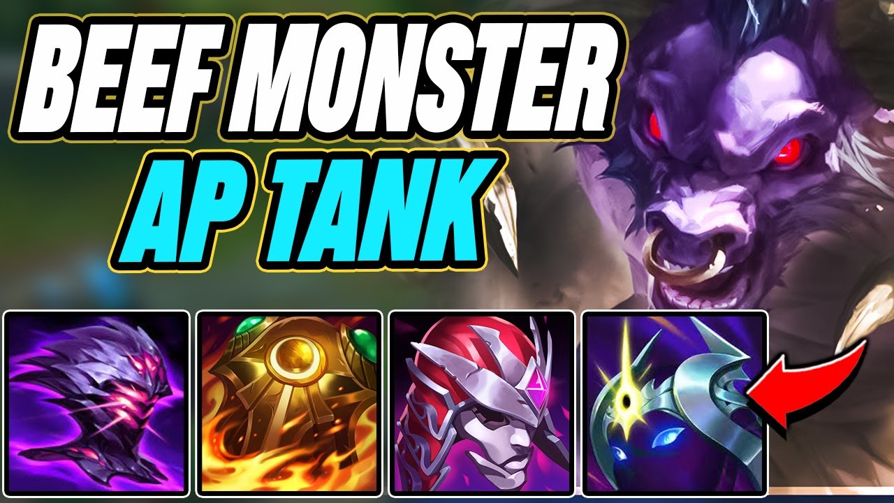 AP BRUISER TANK ALISTAR IS AN UNSTOPPBLE FORCE *BUFFED* - YouTube