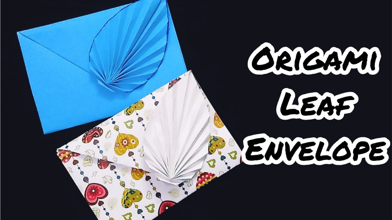 ORIGAMI LEAF ENVELOPE | PAPER ENVELOPE | JOSEPHINE'S CRAFTS - YouTube