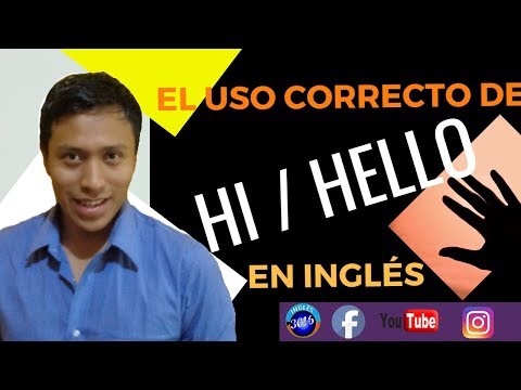 Inglés 3016: La forma correcta que utilizan los ganadores al decir hola ...