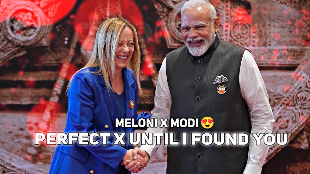 Meloni and Modi EDIT ️‍🔥Meloni x Modi = Melodi 💢 Love edit ️ / M EDITZ ...