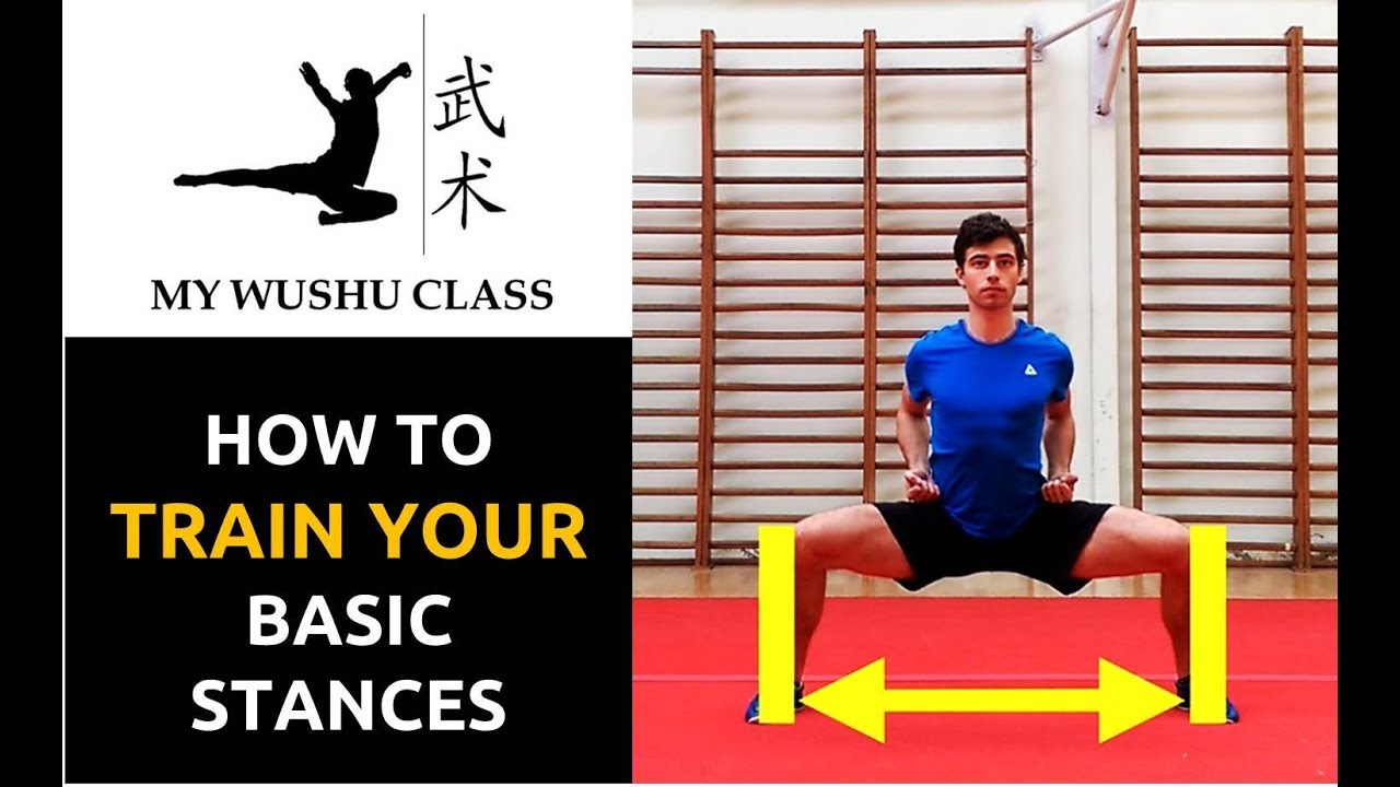 Wushu Basic Stances Tutorial - Jibengong - YouTube