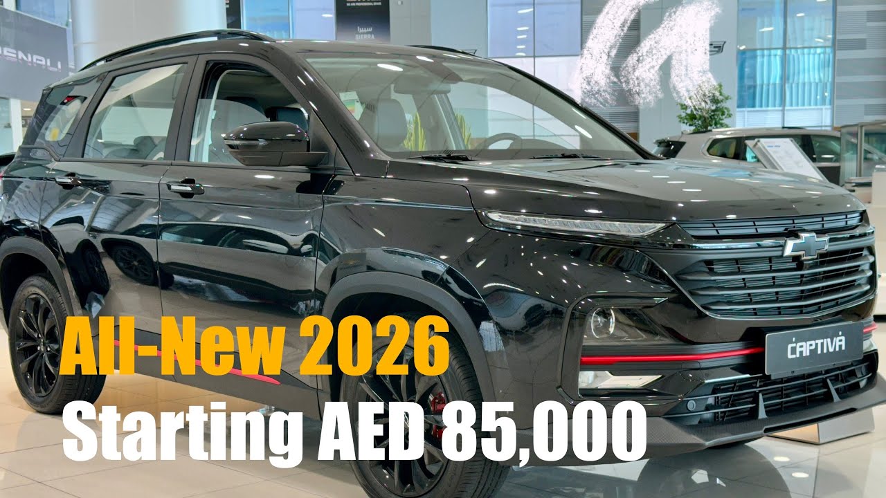 2026 CHEVROLET CAPTIVA MIDNIGHT EDITION 1.5L |7-Seater Affordable ...