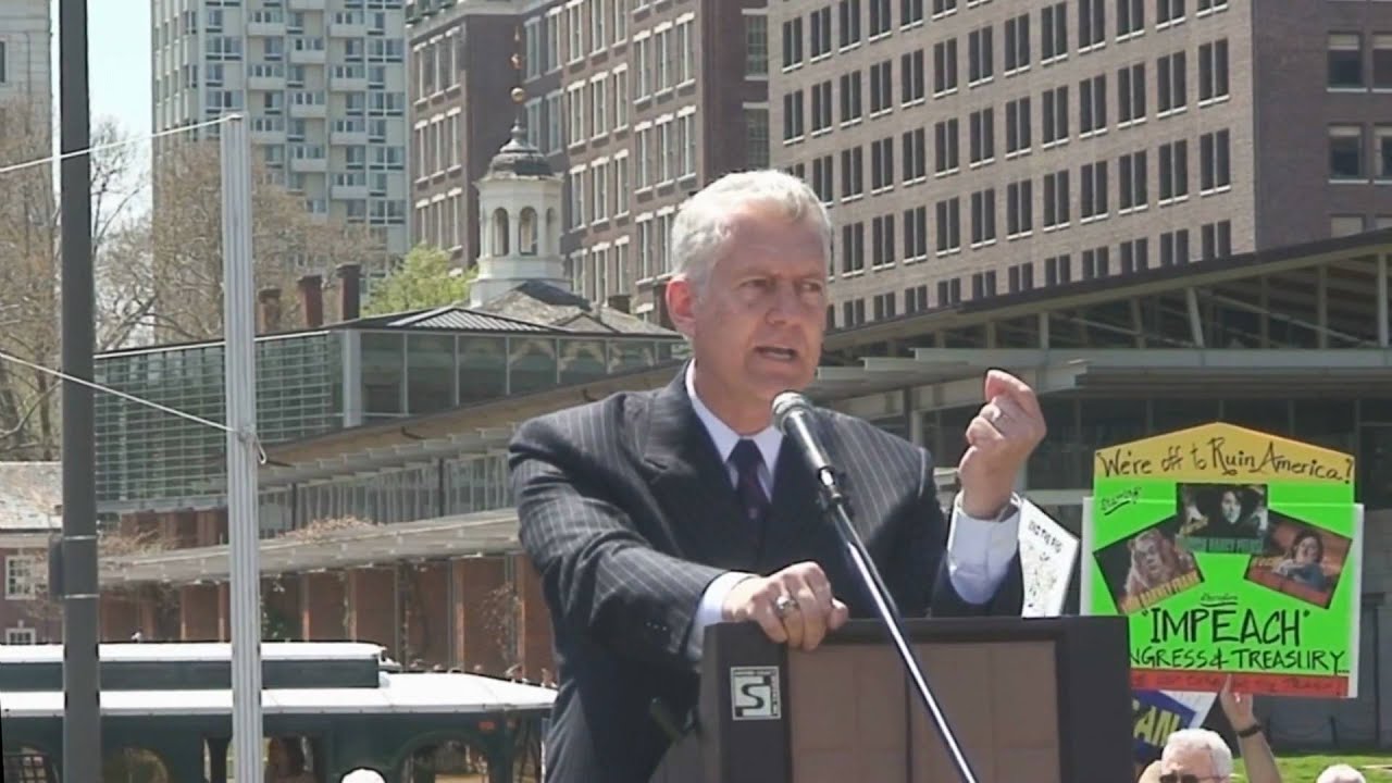 Ed Turzanski's speech at Philadelphia Tea Party II on Independence Mall ...