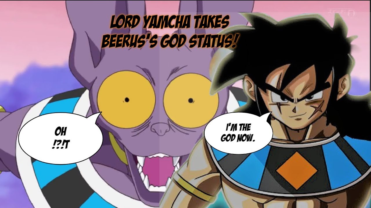 LORD YAMCHA TAKES BEERUS'S GOD STATUS! #DRAGONBALLSHORTS (I'M THE GOD ...