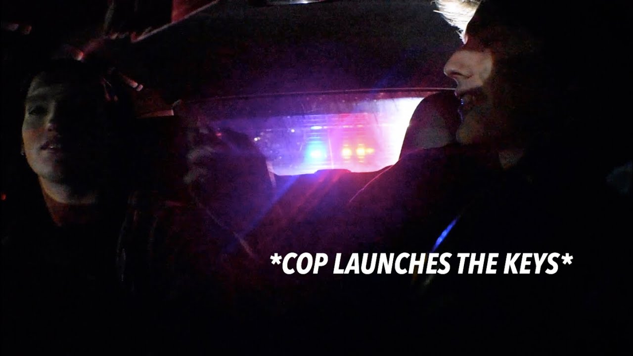 Cop Throws My Car Keys! - YouTube