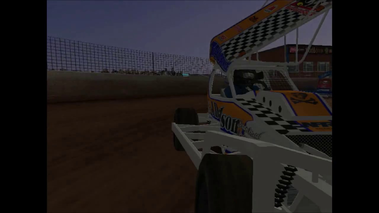 Brisca F1 Stock Cars - ONBOARD - Kings Lynn (rFactor) - YouTube