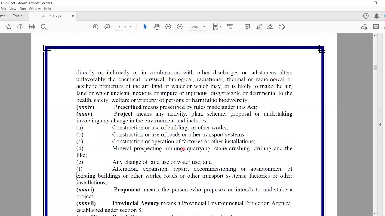 EPA| PEPA 1: Pakistan environmental protection act | SEPA - YouTube