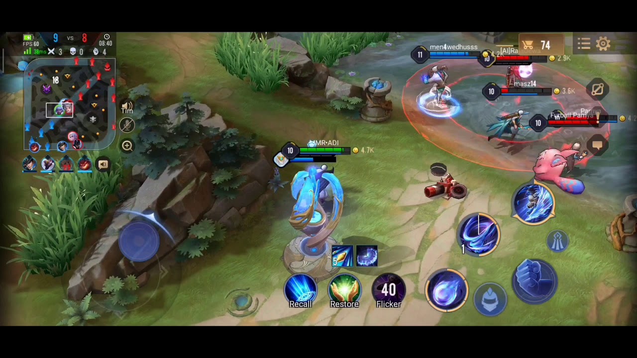 Build + Rune + Arcana Gameplay Zata AOV || MMR•ADI || 1080p60 - YouTube
