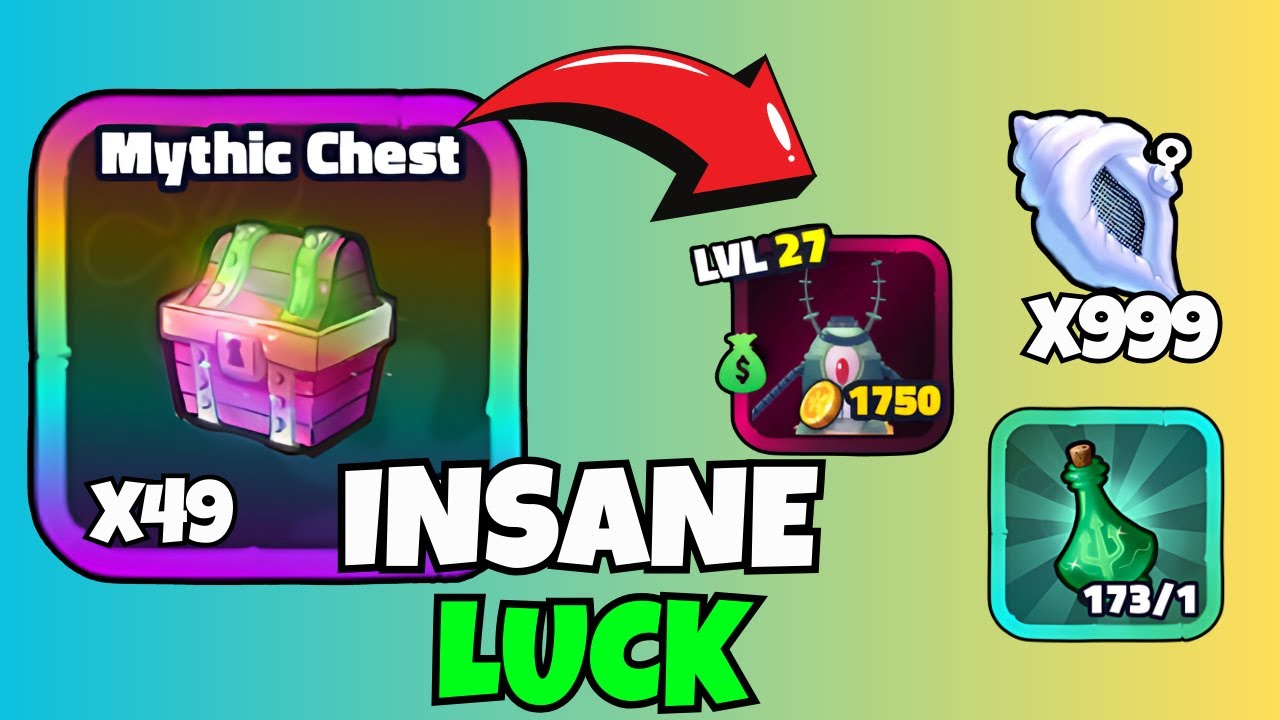 OPENING 49x MYTHIC CHEST! (Spongebob Tower Defense) - YouTube