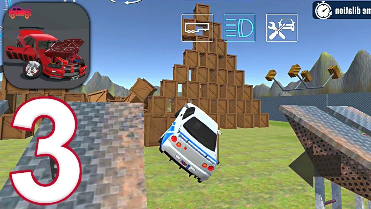 Car Crash Test Simulator 3d : Gameplay Walkthrough (iOS, Android ...