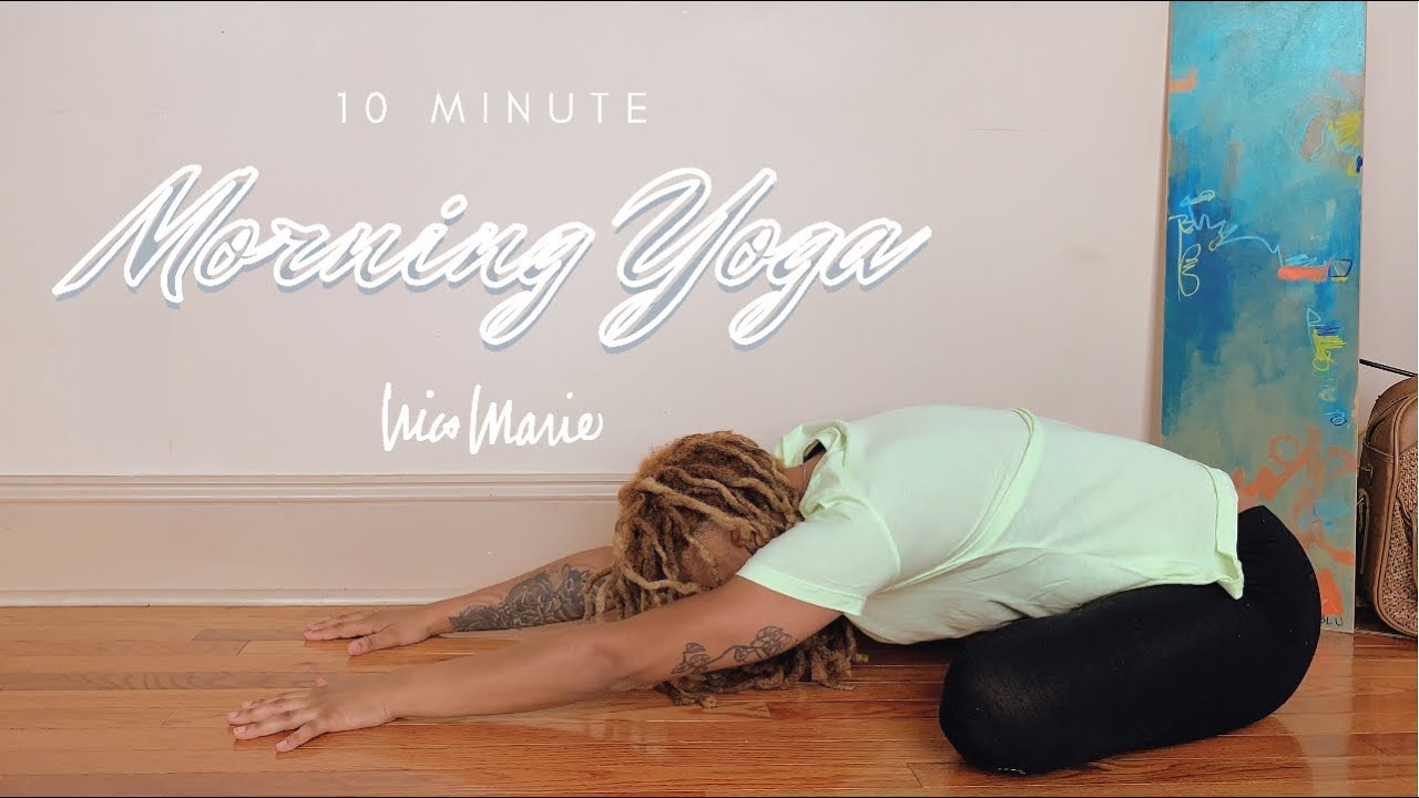 10 Minute Morning Yoga | Feel Calm & Ready for the Day - YouTube