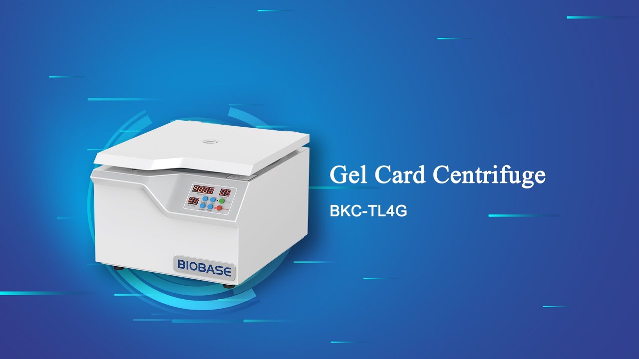 BIOBASE Gel Card Centrifuge BKC-TL4G - YouTube