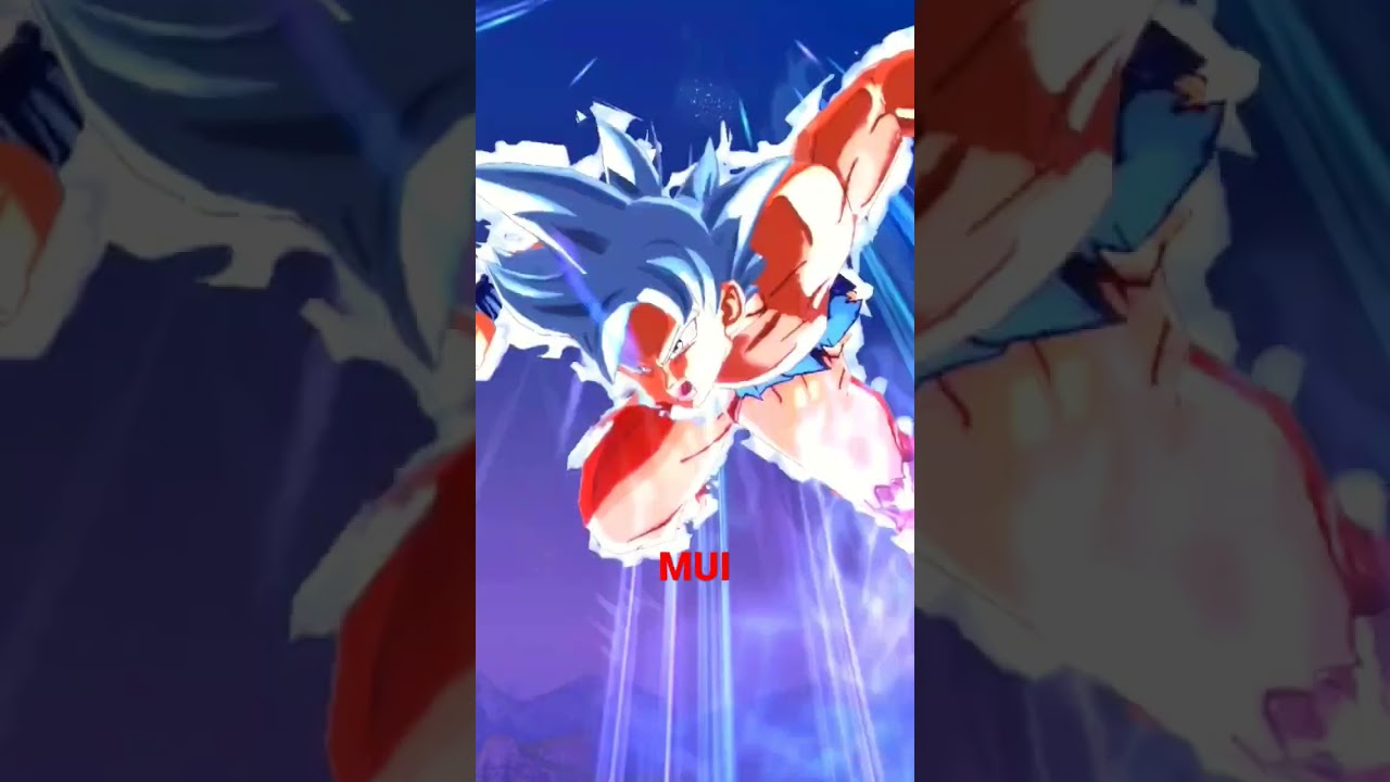 MUI AND UI SIGN LEGENDARY FINISH (CUT SCENE) #shorts (DB LEGENDS) - YouTube
