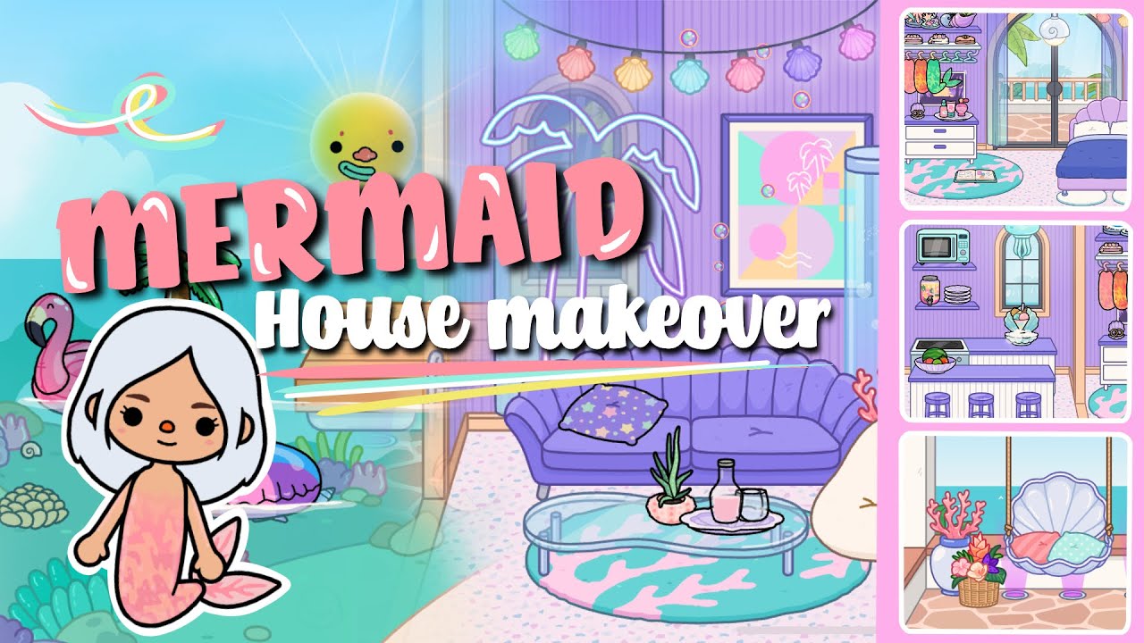MERMAID HOUSE *super cute* | Toca Life World - YouTube